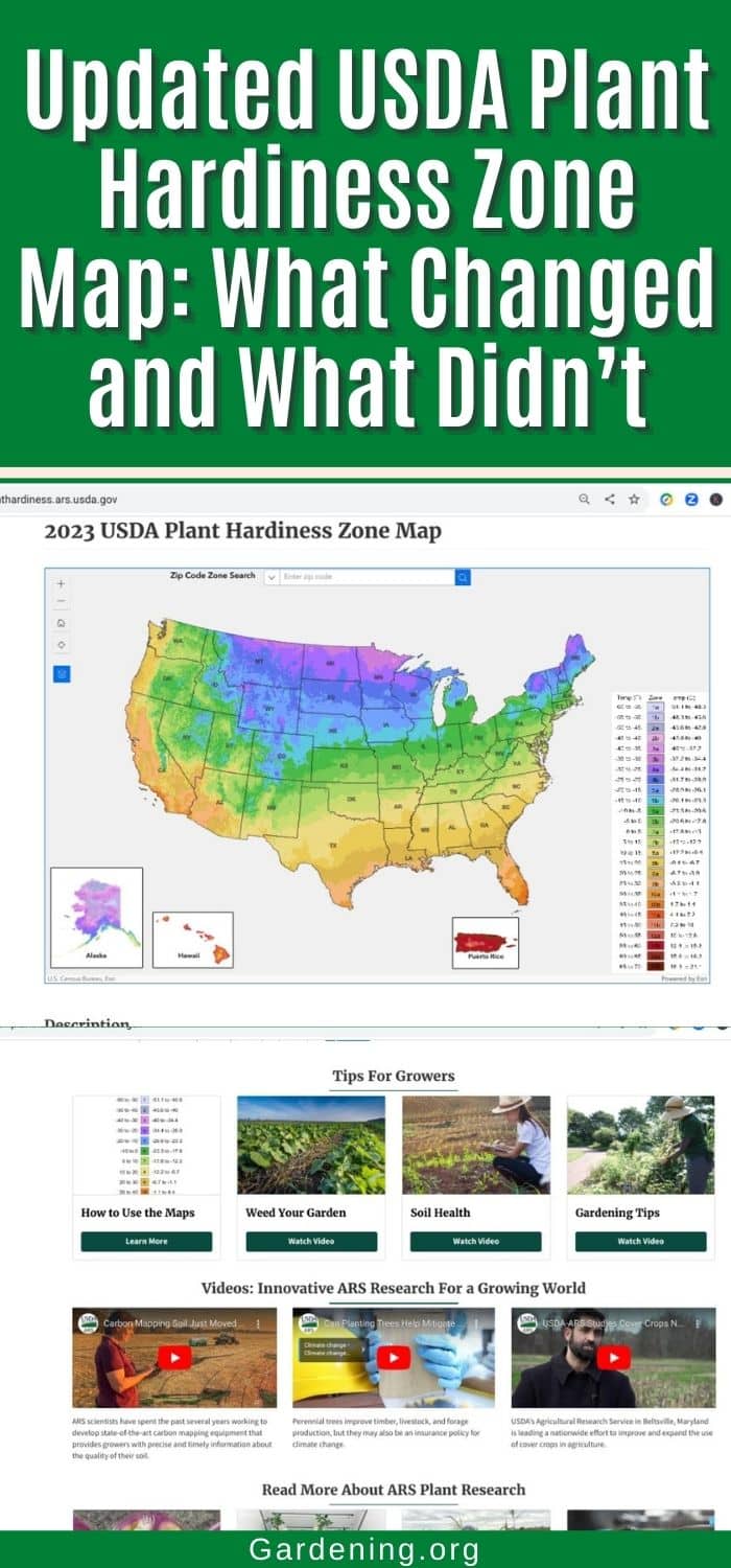 USDA Plant Hardiness Zones Updated, 2023 (What Changed!) - Gardening